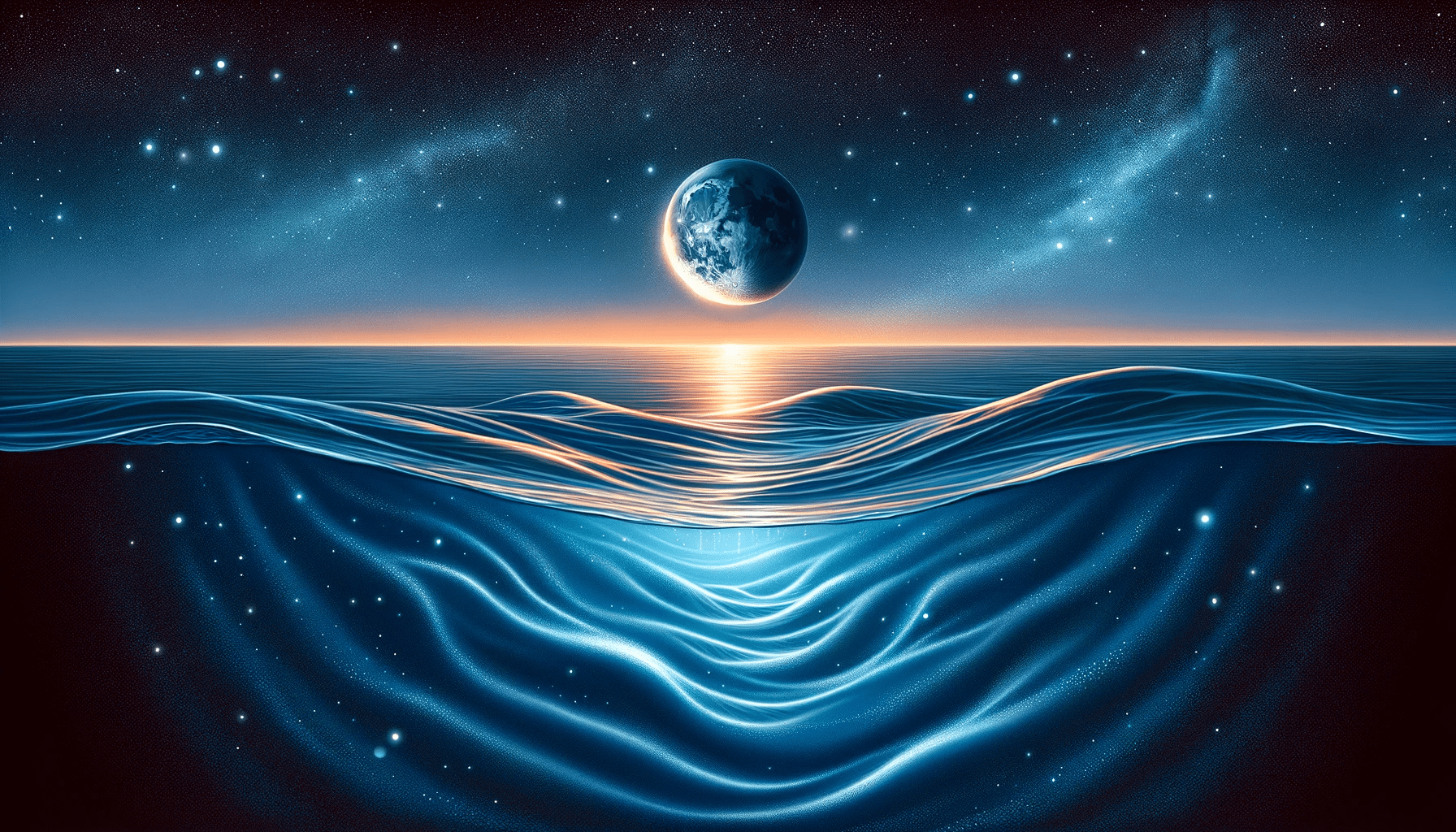 I Know That The Gravity Of The Moon Causes Ocean Tides On Earth. How ...